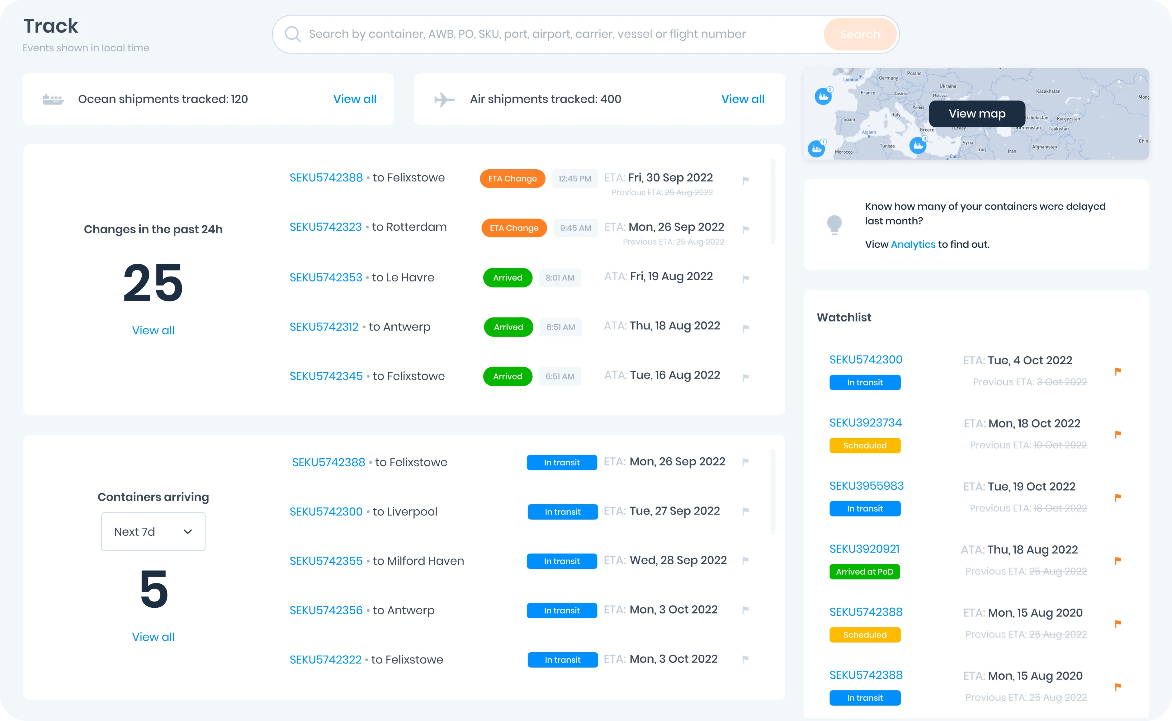 Air Cargo Tracking | Beacon